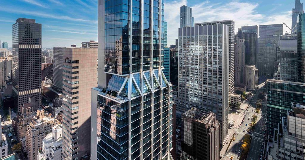 Recently completed New York office tower refinanced for more than $900m ...