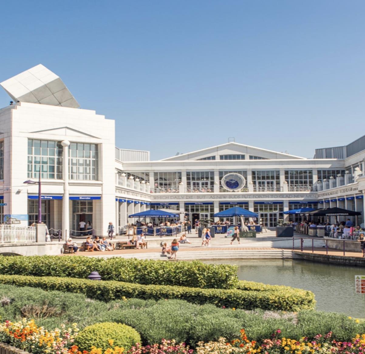 Blue Water Shopping Centre Logo